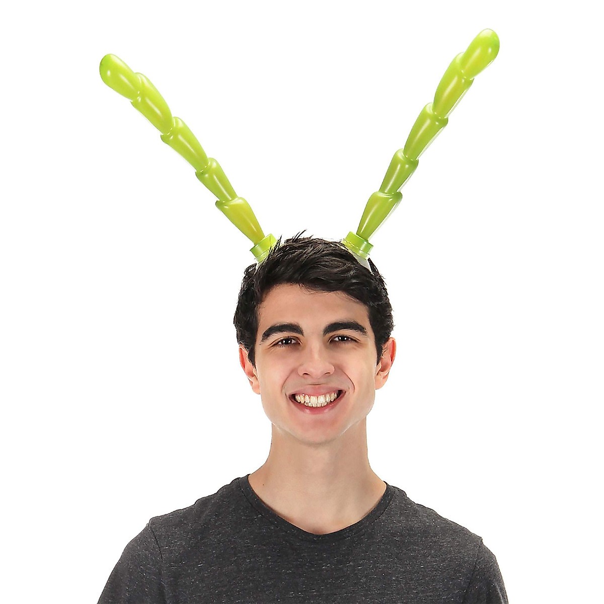 elope Green Light-Up Insect Bug Antennae Costume Headband for Adults and Teens