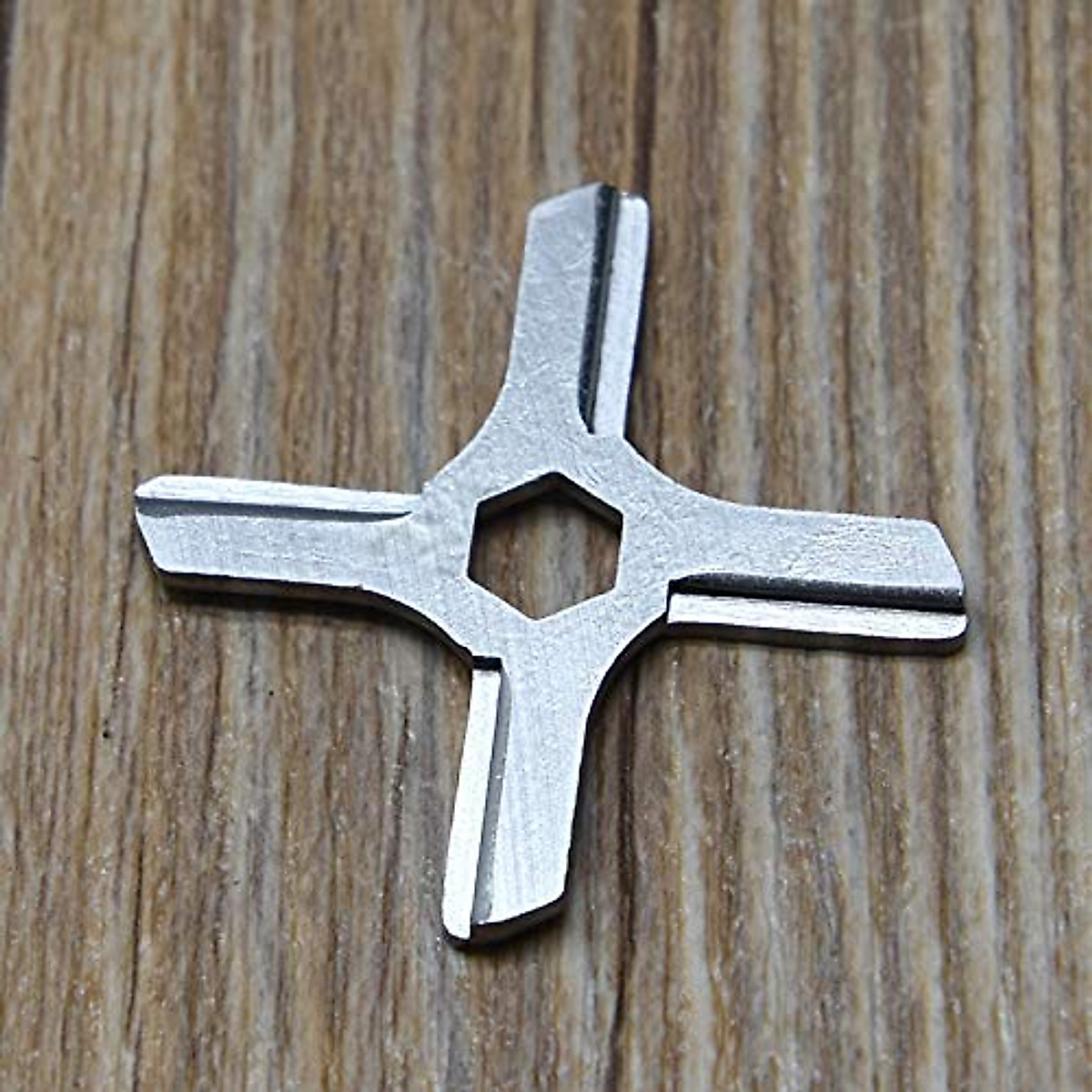 ADUCI 3pcs Meat Grinder Knife Stainless Steel Mincer Blade Spare Parts for Moulinex HV3/for KRUPS F402 for Daewoo Kitchen Appliance