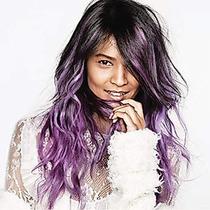 L'Oreal Paris Colorista Semi-Permanent Hair Color for Brunette Hair, Midnight blue