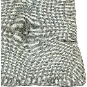 Klear Vu Gripper Overstuffed Universal Non-Slip Dining Chair Cushions for Kitchen Decor or Office Use, U-Shaped Skid-Proof Seat Pad, 17x17 Inches, 2 Count (Pack of 1), Solid Spa Green