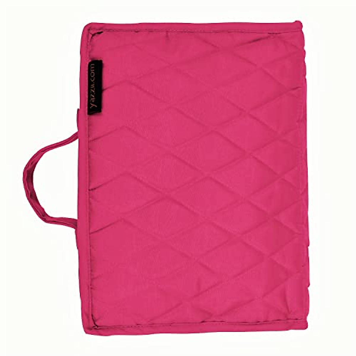 Yazzii Original Craft Organizer Tote Bag - Portable Storage Bag Organizer - Multipurpose Storage Organizer for Crafts, Cosmetics & Jewelry. Fuchsia