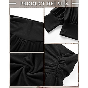 Locoowai 2 Pack Women's Yoga Joggers, Cozy Sweatpants with Pockets Casual Loose Comfy High Waisted Lounge Pants (Black, Dark Gray,Large)