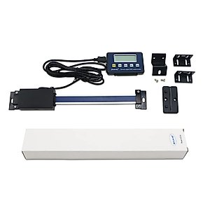 Digital Readout Linear 0-500mm/20inch，LCD Remote Digital Linear Scale DRO for Milling Machines Lathes