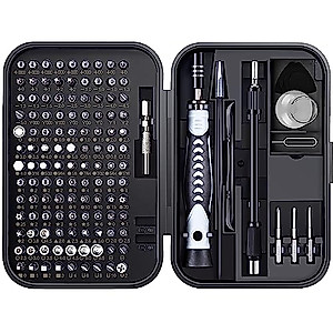 Precision Screwdriver Set 130IN1: Easytime Small Screwdriver Kit- Mini Screwdriver Repair Tool Kit for PC Electronics Computer Laptop iPhone Mac PS5 Game Console Eyeglass Toys DIY