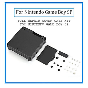 Replacement Case Cover for SP with Assemble Parts Kit, Portable Full Repair Cover Case Kit for Gaming Gamepad. 8 * 8 * 2.5cm