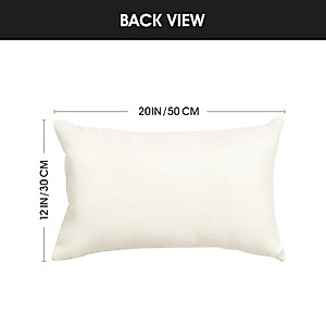 ADFLOOD Christmas Pillow Covers 12X20 Christmas Trees Decorative Throw Pillows Decoration Holiday Party Pink Cushion Case for Home Couch Sofa