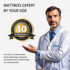 Subrtex 3 Inch Memory Foam Mattress Topper Mattress Pad Ventilated Gel Infused Bed Foam Topper for Pressure Relieving, CertiPUR-US Certified, Queen, Blue