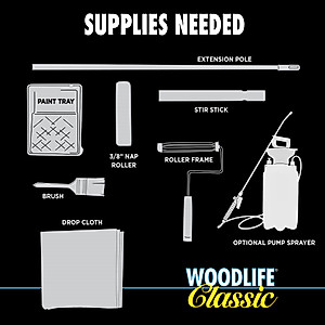 Rust-Oleum WOODLIFE 902 Wolman Classic Clear Wood Preservative-Above Ground, Quart, 0.95 Liters