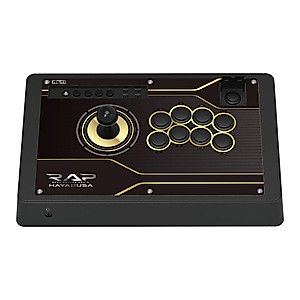 HORI Real Arcade Pro N Hayabusa Arcade Fight Stick for PlayStation 4, PlayStation 3, and PC Officially Licensed by Sony - PlayStation 4 (Renewed)