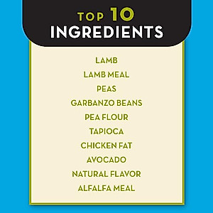 AvoDerm Advanced Sensitive Support Grain-Free for Small Breeds, Sensitivities Lamb Formula, 4lb