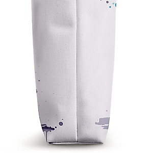 Yorkie Puppy Yorkshire Terrier Watercolor Splash Yorkie Tote Bag