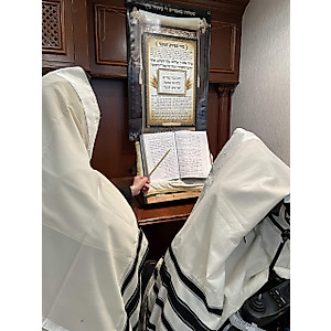 Torah Book Scalable Extendable Hand Pointer with Pocket Clip 14 CM Scalable to 27 CM Plus Steel Bead Chain Great Bar Bat Mitzvah Gift (Rose Gold)