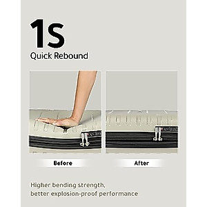 LUGGEX Carbon Fiber Pattern Carry-On Luggage 22x14x9 - Impact-Resistant PP Material - High Rebound Toughness & Anti-Explosion Zipper(Champagne Suitcase)