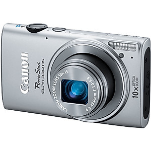 Canon PowerShot ELPH 330 HS 12.1 MP Wi-Fi Enabled CMOS Digital Camera with 10x Optical Zoom 24mm Wide-Angle Lens and 1080p Full HD Video (Silver)