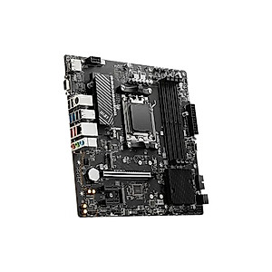 MSI PRO B650M-P ProSeries Motherboard (AMD AM5, mATX, DDR5, PCIe 4.0, M.2, SATA 6Gb/s, USB 3.2 Gen 2, HDMI/DP, AMD Ryzen 7000 Series Desktop Processors)