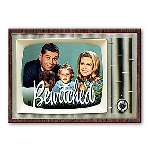 Bewitched TV Retro Vintage Fridge Magnet