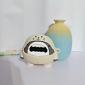 Cute Airpod Pro Case, Funny Airpods Pro Cover,3D Cartoon Shark Air Pods Pro Cases for Kids Teens Boys Girls Men Women (Shark)