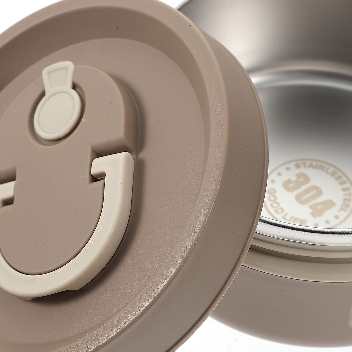 Hemoton Soup Cup Lunch Soup Bowl Insulated Stainless Steel Food Jar Soup Container with Handle Lunch Cup for Adults and Students to Carry Lunch Container