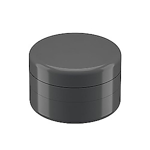 NEW Ceramic 2.5" Herb Grinder - Premium Quality Non-Stick Highly Durable Easy-to-Clean Super Sharp Teeth Portable Multifunctional (Space Gray)