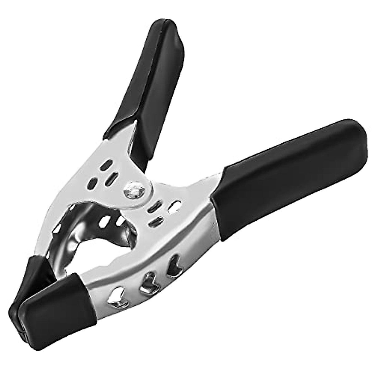 Lot of 24-6" inch Spring Clamp Large Super Heavy Duty Spring Metal Black - 3 inch Jaw Opening