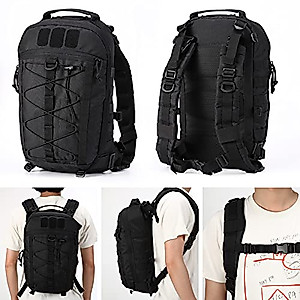 Ancrina 30L Military Tactical Backpack Small Sports Running Lightweight Backpack Waterproof Hiking Daypack for Camping, Cycling and Traveling