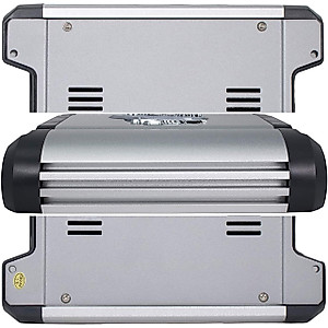 SoundXtreme Audio System ST1000.2 Stereo Car Amplifier - 2000 Watt Amp, 2/4 Ohm Stable, Class A/B, Mosfet Power Supply, Remote Subwoofer Control, Subwoofer Amplifier