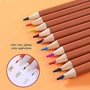 GLOGLOW Marker Crayon Kit Arts and Crafts Supplies Coloring Art Kit Gift Case Markers Crayon Colour Pencils, 53pcs Art Set for Budding Artists Kids Teens Boys Girls CrayonsDrawing &amp;