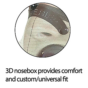 ATV TEK, Bandana Style Dust Masks with Suspension Straps and 3D Nose Box - Camo, 20"