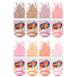 MARBLERS Lip Safe Mica Powder Colorant Set [Nudie 8 Color Set] |Cosmetic | Epoxy Resin Pigment | Dye | Non-Toxic, Vegan, Cruelty-Free | Lip Gloss, Nails, Body Butter, Bath Bomb, Candle & Soap Making
