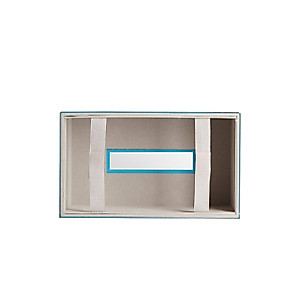 JackCubeDesign Overall Acrylic Mirror Rectangle Tissue Box Holder Case Storage Case Stand Box Napkin Holder Organizer (9.53 x 5.63 x 4.33 inches) - MK219B