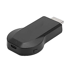 WiFi Display Dongle, 4K HD HDMI 2.4G Wireless Digital TV Receiver Screen Mirroring Sharing Device Adapter Support for Miracast Multimedia Streaming