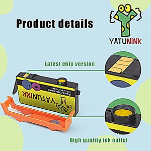 YATUNINK Remanufactured Ink Cartridge Replacement for HP 910 XL 910XL Ink Cartridges Combo Pack 3YL65AN 3YL62AN 3YL63AN 3YL64AN for HP OfficeJet 8035 OfficeJet 8028 8025 8022 8020 Printer(4 Pack)