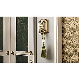 Beautiful Large 8" (20cm) Tassel (KTH8) Olive Garden Green Multicolor #010 (Yellow Green, Sage Green, Olive Green, Off White) Individually Sold