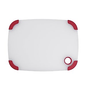 Cuisinart CPB-14SR 14" Semi-Transparent Board with Red Trim, White