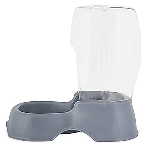 Petmate Pet Cafe Waterer Cat and Dog Water Dispenser 4 Sizes, Pearl White