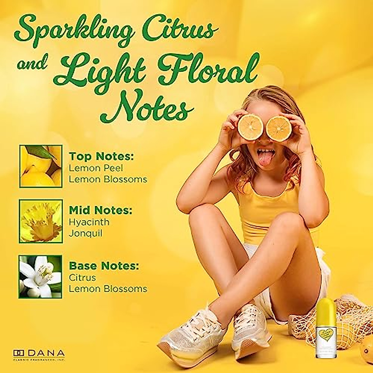 Dana Love's Fresh Lemon Cologne Mist 1.5 Fl. Oz.