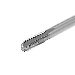 uxcell Machine Tap #8-32 UNC Thread 2B Class 3 Flutes High Speed Steel Screw Threading Tap Tapping Tool 5pcs