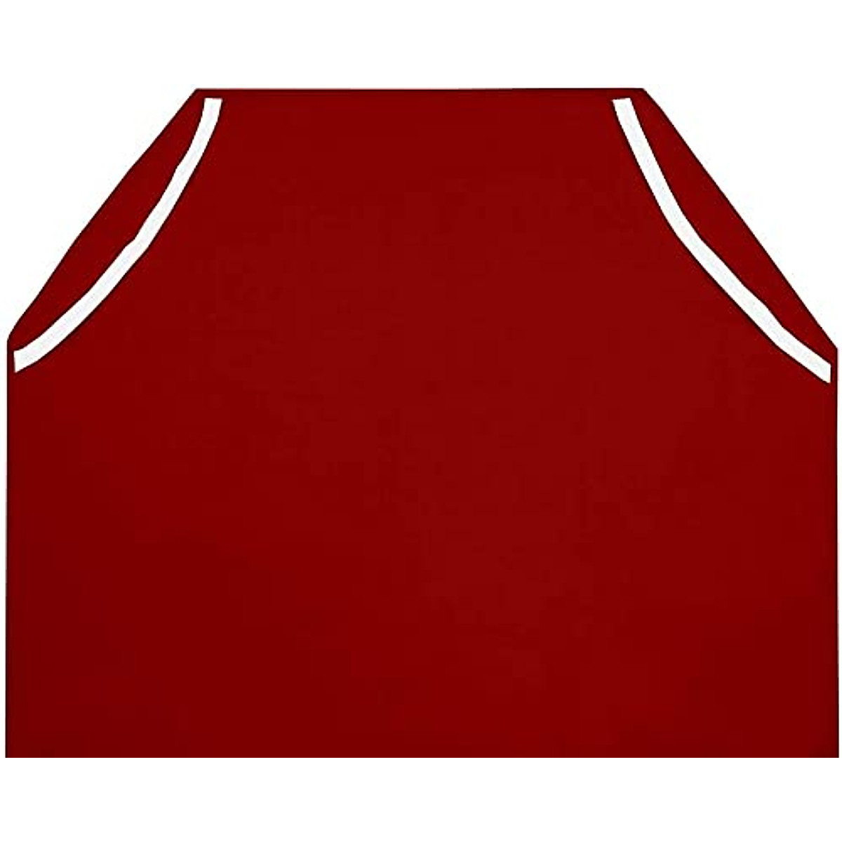 Daycare Cot Sheets for Toddler and Preschool - Daycare/Pre-School Cot Sheet - Corner Elastic Loops - Cot Bed Fitted Sheet - Poly Cotton Surface Pack of 6 (23" W X 40" L) - Burgundy