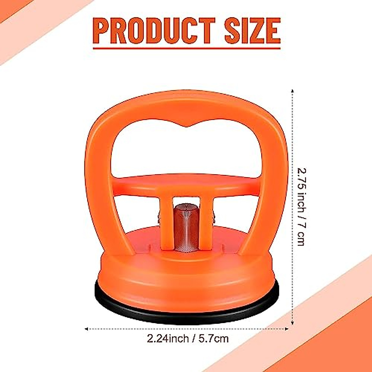 Car Dent Puller,Dent Removal Kit,2 Pack Car Dent Puller Kit Handle Lifter,Powerful Car Dent Remover,Suction Cup Dent Puller and Paintless Dent Repair Kit for Car Body Dent,Glass,Tiles and Mirror