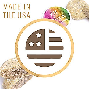 Sweet & Sassy 3 Shampoo Bars. Made in the USA. All Natural, Organic, SLS Free, Plastic Free, Safe for Color Treated Hair (Coconut Almond)