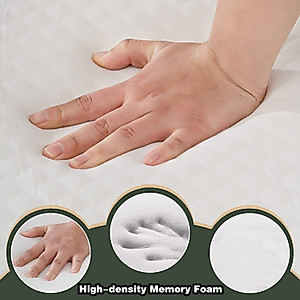 3 in 1 Wedge Bed Mattress Elevator, Topper or Under Bed Leg Elevation 7-Inch Incline Foam Support, Ideal Wedge Mattress for Acid Reflux, Neck & Back Pain, Heartburn, Germs, Snoring, King