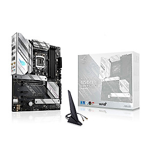 ASUS ROG STRIX B560-A GAMING WIFI LGA 1200 (Intel 11th/10th Gen) ATX motherboard (PCIe 4.0, 8+2 power stages, Two-Way Noise Cancelation, WiFi 6, 2.5 Gb LAN, 2xM.2 slots, USB 3.2 Gen 2x2 USB Type-C)
