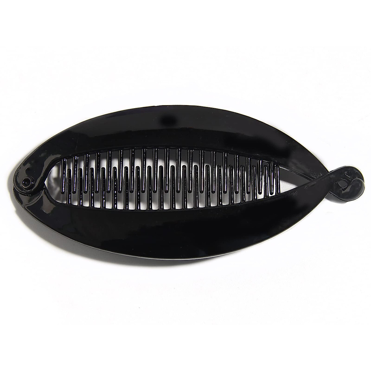 LFOUVRE 6Pieces bundle of hair clips Stretch Comb headbands Banana Hair Clips Full Circular Stretch Teeth Flexible Hair Comb Headband Hairband Holder for Women Girls (MixColor)