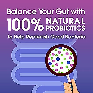 Phillips’ Colon Health Daily Probiotic Capsules, 4-in-1 Symptom Defense to help defend against Occasional Gas, Bloating, Constipation, and Diarrhea, Daily Supplement, 60 Count