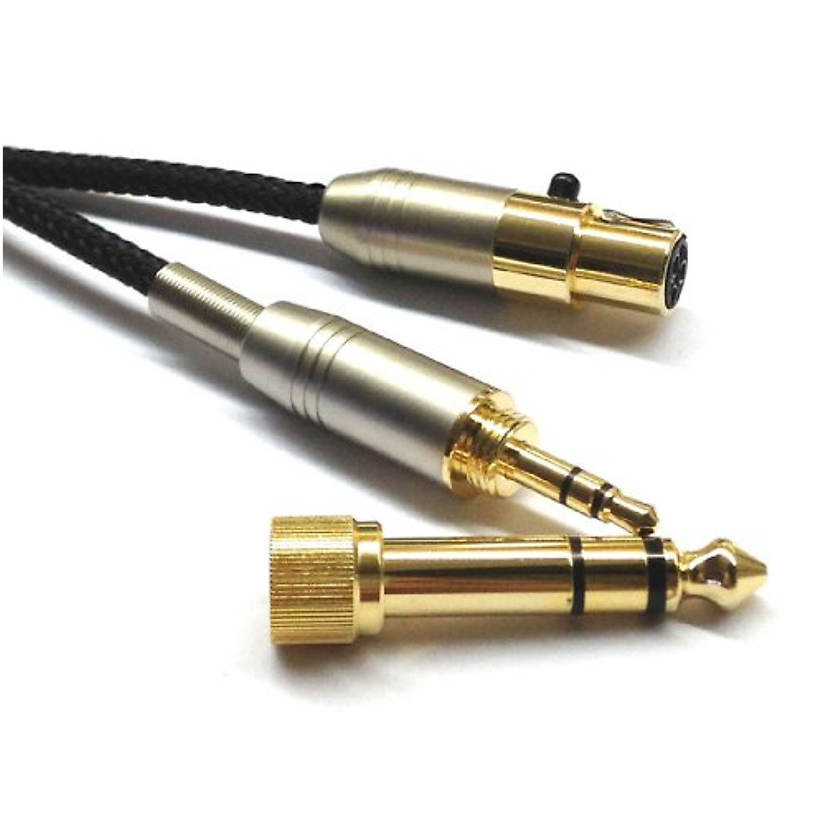 NewFantasia Replacement Audio Upgrade Cable Compatible with AKG K240, K240S, K240MK II, Q701, K702, K141, K171, K181, K271s, K271 MKII, M220, Pioneer HDJ-2000 Headphones 1.2meters/4feet