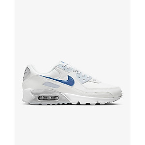 Nike Women Air Max 90 Futura Running Sneaker, White White White 101, 12