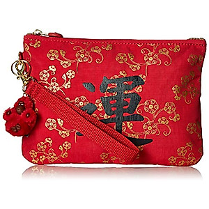 Kipling Zao Chinese New Year Wristlet, Tango red, One Size