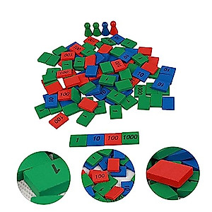 Ciieeo Newborn Toys 3 Sets Home Edition Stamp Game Newborn Stamps for Girl Girl Boys for Boys Age 1 Number boy Wooden Teaching aids Girls Toys