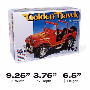 MPC 1981 Jeep CJ5 Golden Hawk 1:25 Scale Model Kit