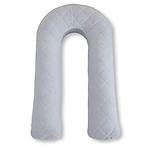 BODY NEST™ Pregnancy Pillow for Sleeping — U Shaped Maternity Pillow for Pregnant Women — Cooling Body Pillow for All Seasons with Reversible & Removable Dual Sided Cover, Washable & Minky Soft